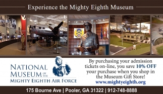 Experience the Mighty Eighth Museum, National Museum of the Mighty ...
