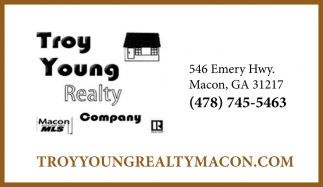 Realty Company, Troy Young Realty Company, Macon, GA
