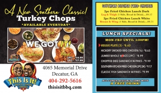 A New Southern Classic!, This is It BBQ, Decatur, GA
