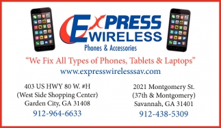 We Fix All Types of Phones, Tablets & Laptops, Express Wireless ...