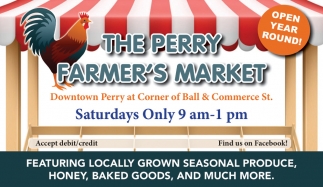 Open Year Round!, The Perry Farmer's Market, Perry, GA