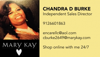Chandra D. Burke, Independent Sales Director, Mary Kay: Chandra D ...