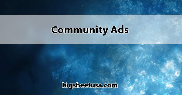 Community Ads